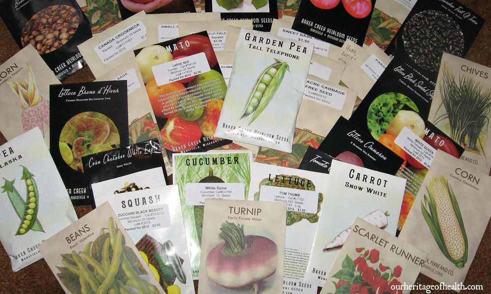 Why You Should Try Heirloom Vegetable Seeds - Our Heritage of Health